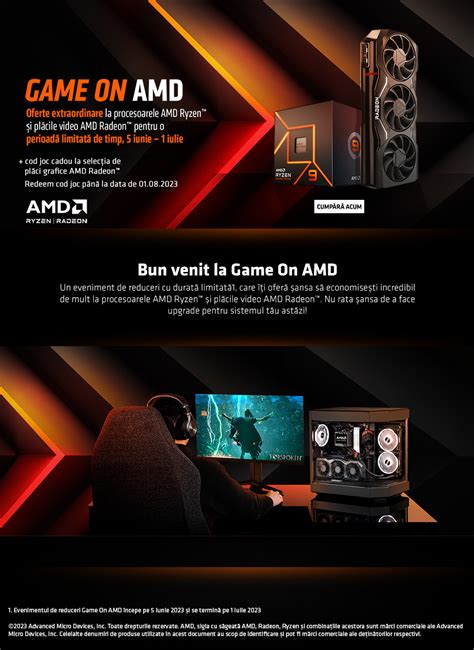 Game On Amd Super Oferte Pc Garage