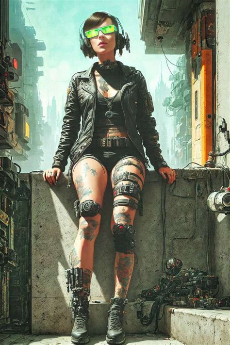 Cyberpunk Netrunner By Castleforge Cyberpunk Art Post Apocalyptic Costume Cyberpunk Aesthetic