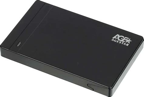 Внешний корпус для HDD/SSD AgeStar 3UB2P3 черный