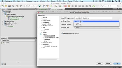 Tutorial Starting A Project With Vaadin Netbeans Plugin Youtube