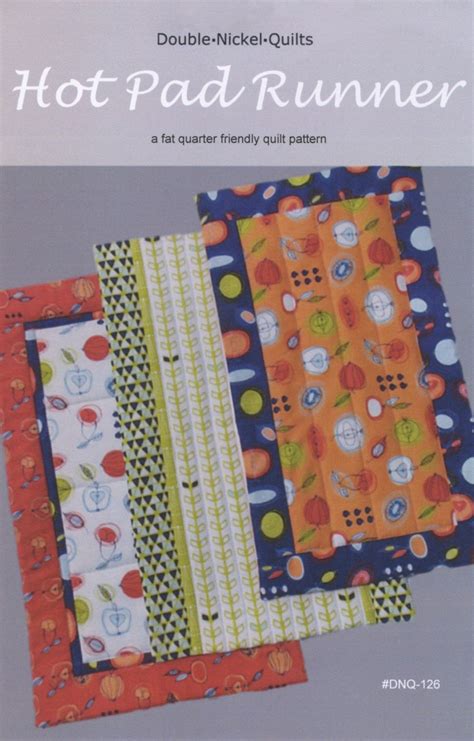 Hot Pad Table Runner Pattern 701142638266
