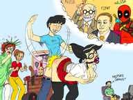 Post Claire Augustus Deadpool Larry Flynt Liquidmark Marten Reed Marvel Questionable