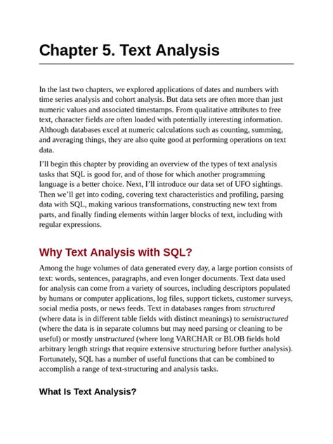 Sql For Data Analysis Advanced Techniques For Transforming Data Into Insights 1nbsped 1492088781