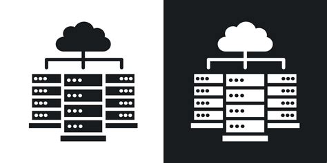 Data Center Icon Set 49353649 Vector Art At Vecteezy