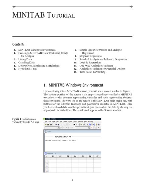 Minitabtool1696299153 Pdf Linear Regression Analysis Of Variance