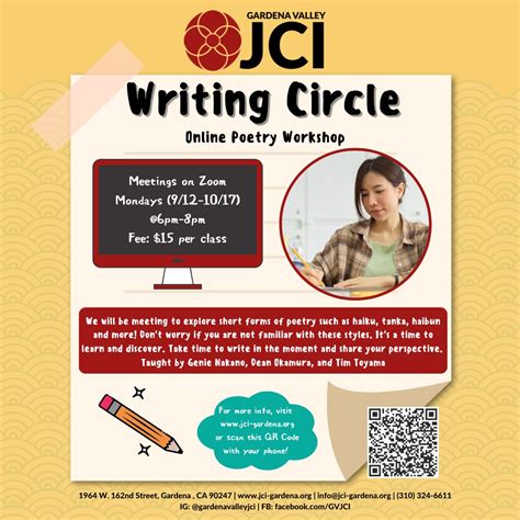 Writing Circle Genie Nakano