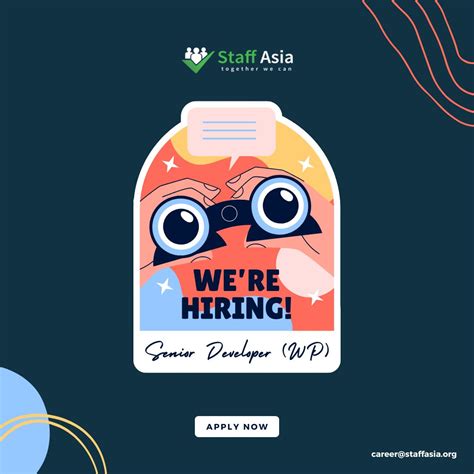 Staff Asia On Linkedin Seniorwebdeveloper Wordpress Jobopening