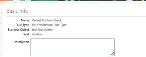Autocomplete Rule Error When Non Vacant Position Is Used For Job Requisition Creation — Cloud