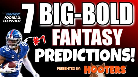 7 Fantasy Football Bold Predictions 2022