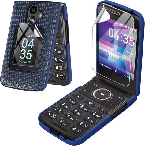 Mocotto For Tcl Flip 3 Phone Case With Screen Protector