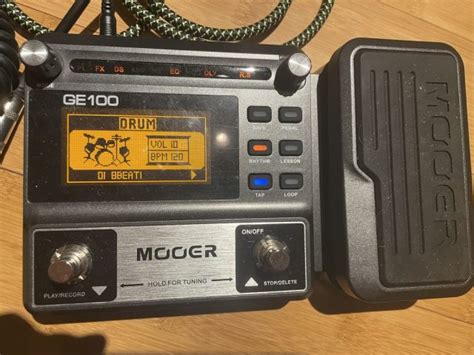 Гитарная педаль эффектов Mooer Ge100 обзор