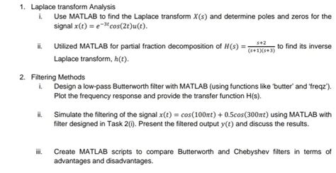 Solved Can Anyone Show Me The Full Matlab Code For All The