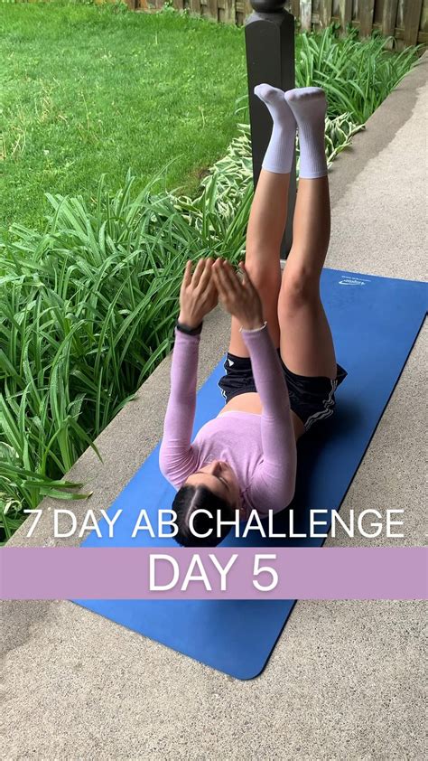 7 Day Ab Challenge Day 5 Artofit