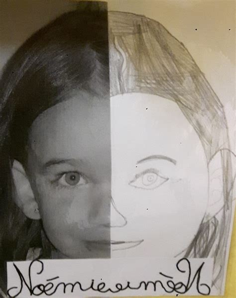 Le Portrait Ecole Fleurie Classe Cm1 Cm2