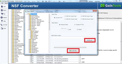 Nsf Exporter To Export Lotus Notes Files To Another Format