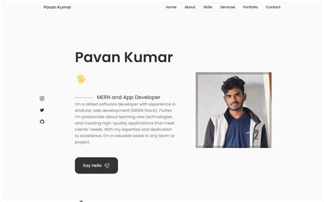 GitHub Pavan Portfolio Personal Portfolio Website With Blogging