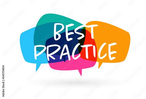 Best Practice Stock Vector Adobe Stock