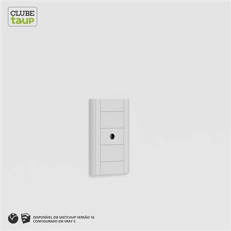 Tomada Interruptor 04 Clube Taup