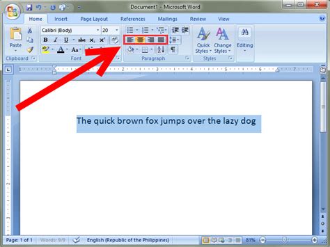 How To Center Text In Microsoft Word Steps With Pictures