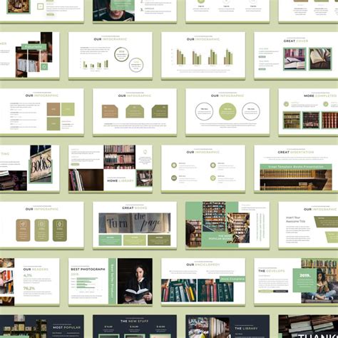 Book Powerpoint Template Masterbundles