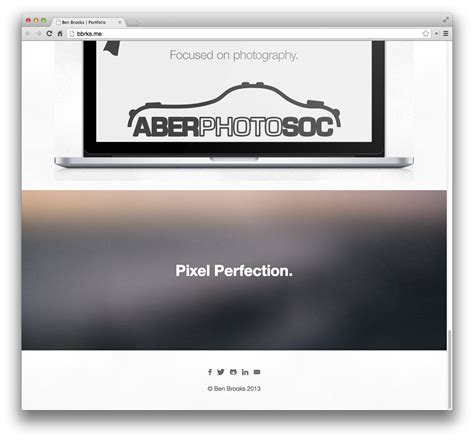 GitHub Bbrks Website A Simple HTML5 CSS3 Portfolio