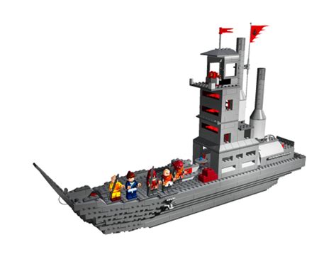 Lego Set 3829 1 Fire Nation Ship 2006 Avatar The Last Airbender