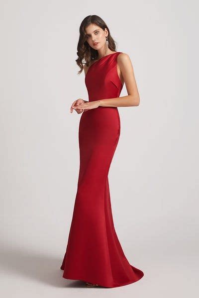 If Your Bridesmaids Are Tall And Slim Choose Them One Shoulder Bridesmaid Dresses To Distract