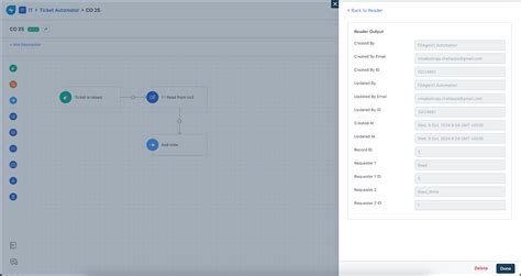 fix for custom objects behavior in workflow automator freshservice
