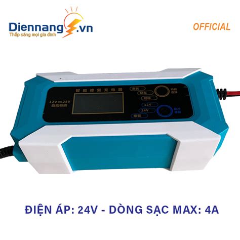 Sạc Ắc Quy Tự Động Youxin 12v 24v 8a Hàng Nội Địa Trung