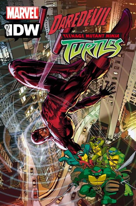 Daredevil And Teenage Mutant Ninja Turtles Daredevil Comic Daredevil Marvel Daredevil