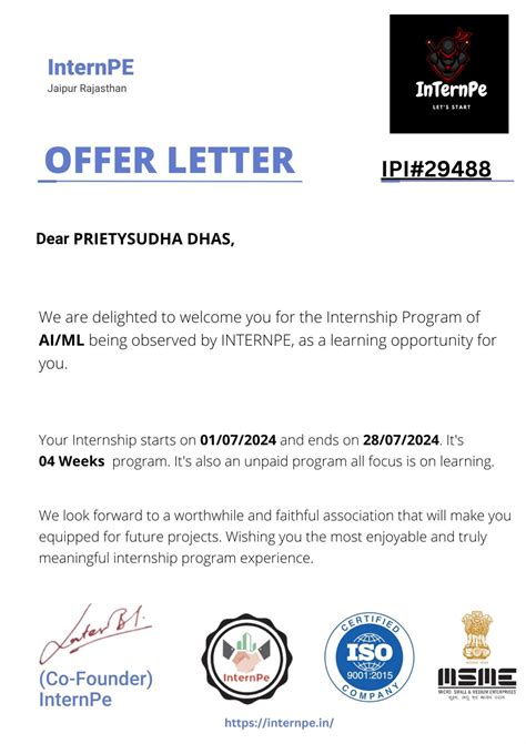 Prietysudha Dhas On Linkedin Internship Newbeginnings Careerdevelopment