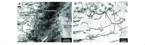 Transmission Electron Microscopy Tem Of Dislocation Motions In