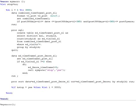 How Do I Repeat The Iteration For Individuals Sas Support Communities