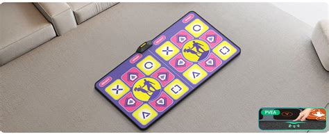 Acelufly Double Dance Mat Wireless Electronic Dance Mat For Tv With Camera Anti Acelufly Double Dance Mat Wireless Electronic Dance Mat For Tv With Camera Anti