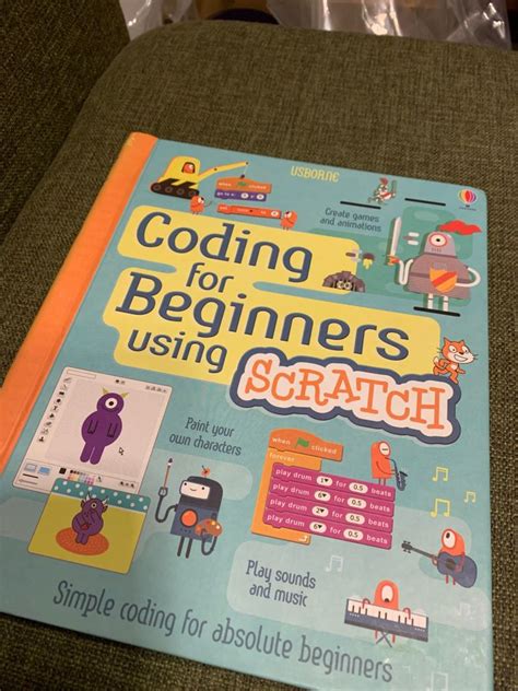 usborne coding for beginners using scratch 電腦書 兒童自學程式書十萬個為什麼 stem 中小學