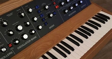 The Rare Welsh Minimoog Model E Synthesizer