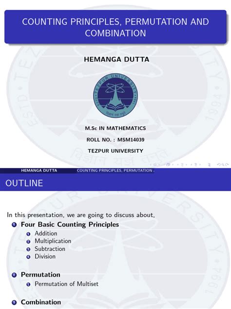 Introduction To Combinatorics Autum 24 Pdf