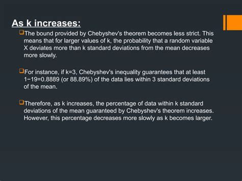 Probability Theory On Chebyshevs Theorem Presentationpptx Free Download