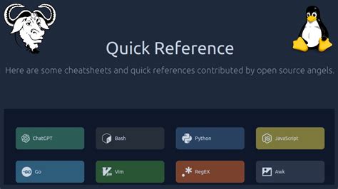 quickref me cheat sheets and quick references for linux it users
