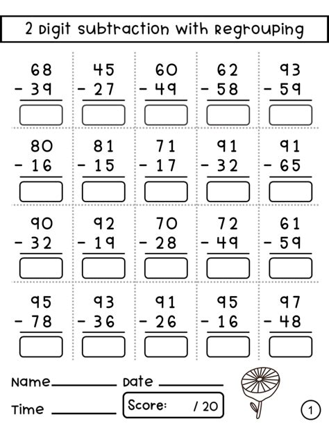 Best 13 Double Digit Addition And Subtraction With Regrouping Artofit