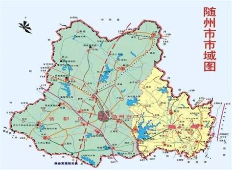 随州高新区范围地图 随州市城区版 随州大洪山风景区 第8页 大山谷图库