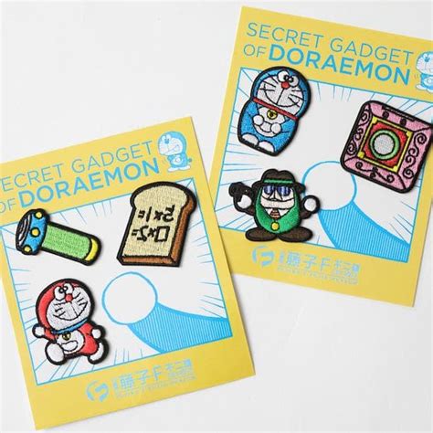 ドラえもん ひみつ道具刺繍 ワッペンシール 6枚セット ミュージアム限定 メルカリ