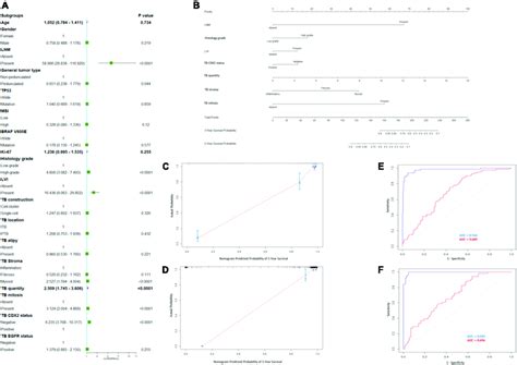 Prediction Model For Recurrence Free Survival Rfs A Forest Plots Download Scientific