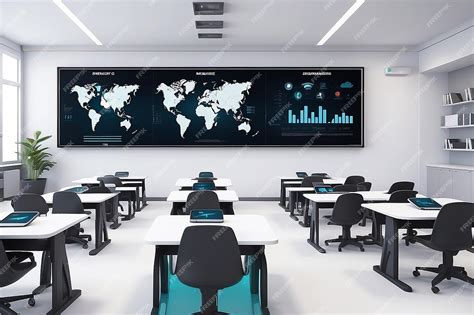 Premium Photo The Evolution Of Smartboards Interactive Displays In