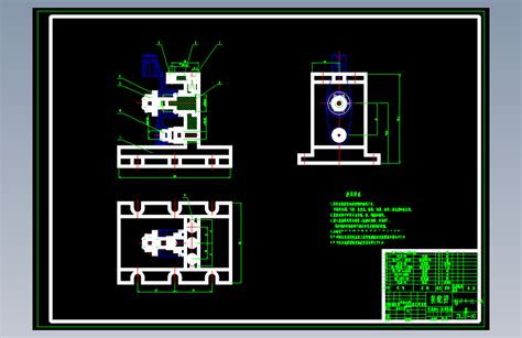 推动架加工工艺和钻φ6孔夹具设计参考资料 Autocad 2000 模型图纸下载 懒石网
