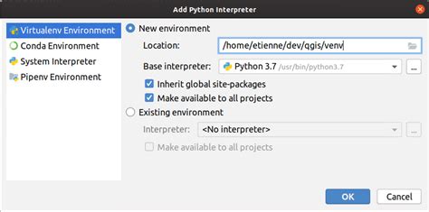 16 3 ide settings for writing and debugging plugins — qgis documentation documentation