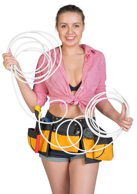 Woman Wearing Tool Belt Stock Photos Free Royalty Free Stock Photos From Dreamstime
