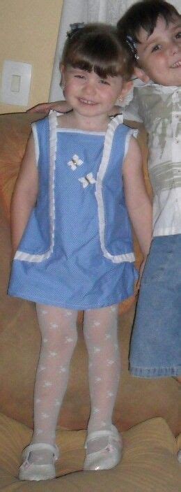 Manu Com Vestido Azul Que A Mamae Fez Summer Dresses Girly Fashion