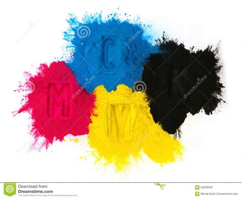 Color Copier Toner Stock Photo Image Of Broken Colorful 63536036