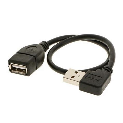 USB Male to Female Right Angle Adapter Cable Laptop Usb Cable यएसब कबल Rajeshwar
